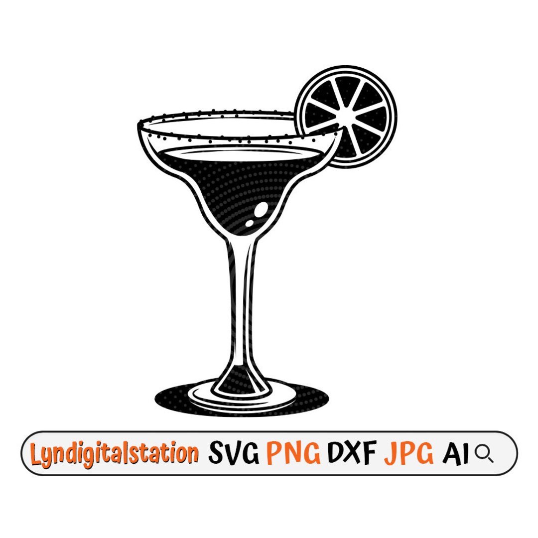 Cocktail Svg | Cocktail Party Clipart | Cocktail Glass Cut File ...