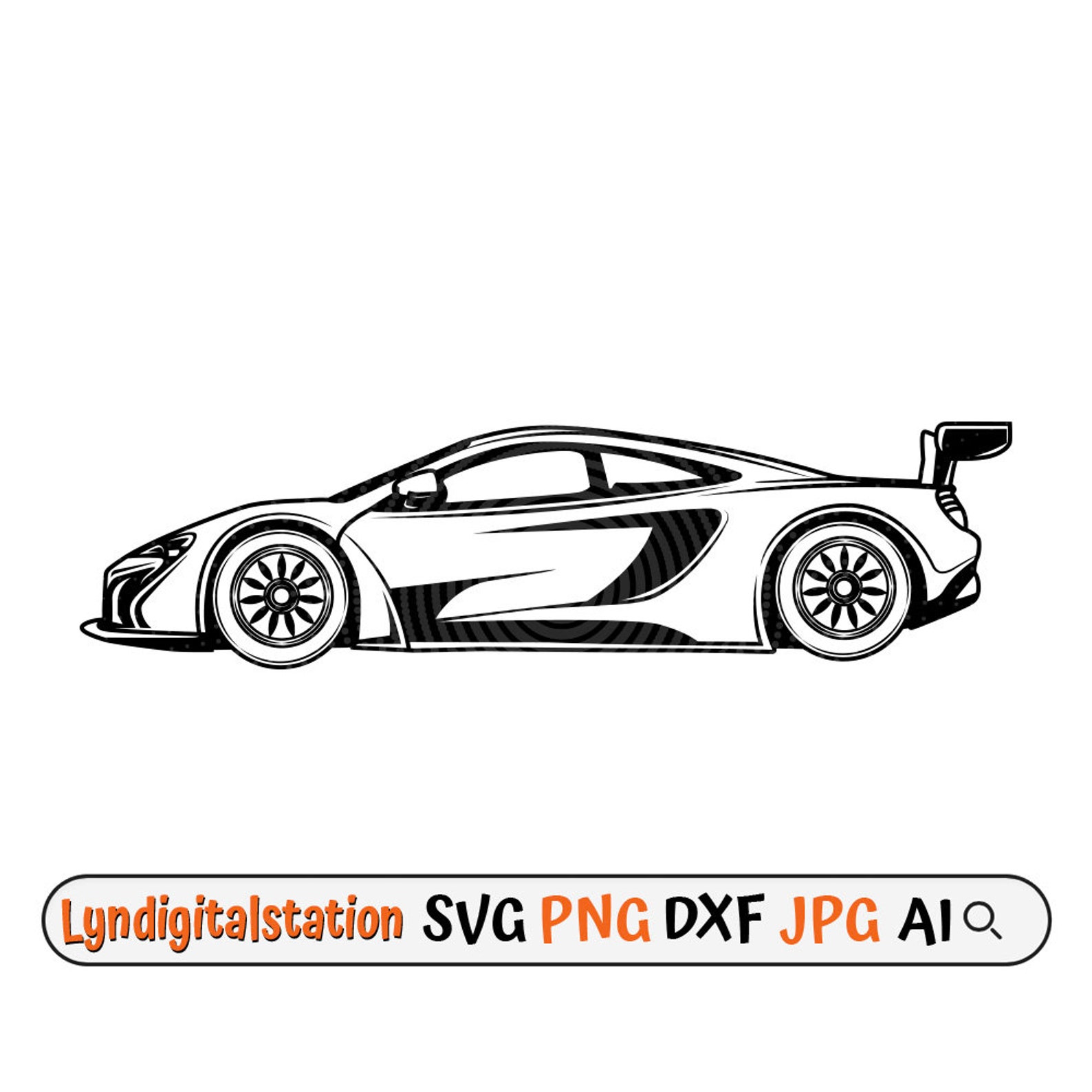 Racing Car Svg | Dirt Racing Clipart | Sports Car Cut File | Car Lover ...