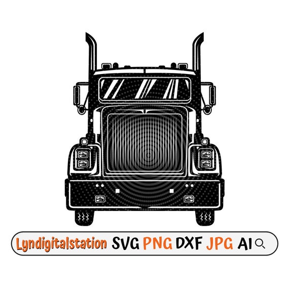 Semi Truck Front Clip Art Peterbilt 379 Truck Clipart Clipart