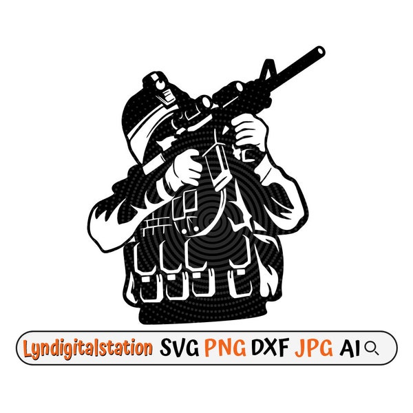 Sniper Stencil - Etsy