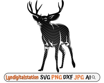 Jungle Deer Png - Etsy