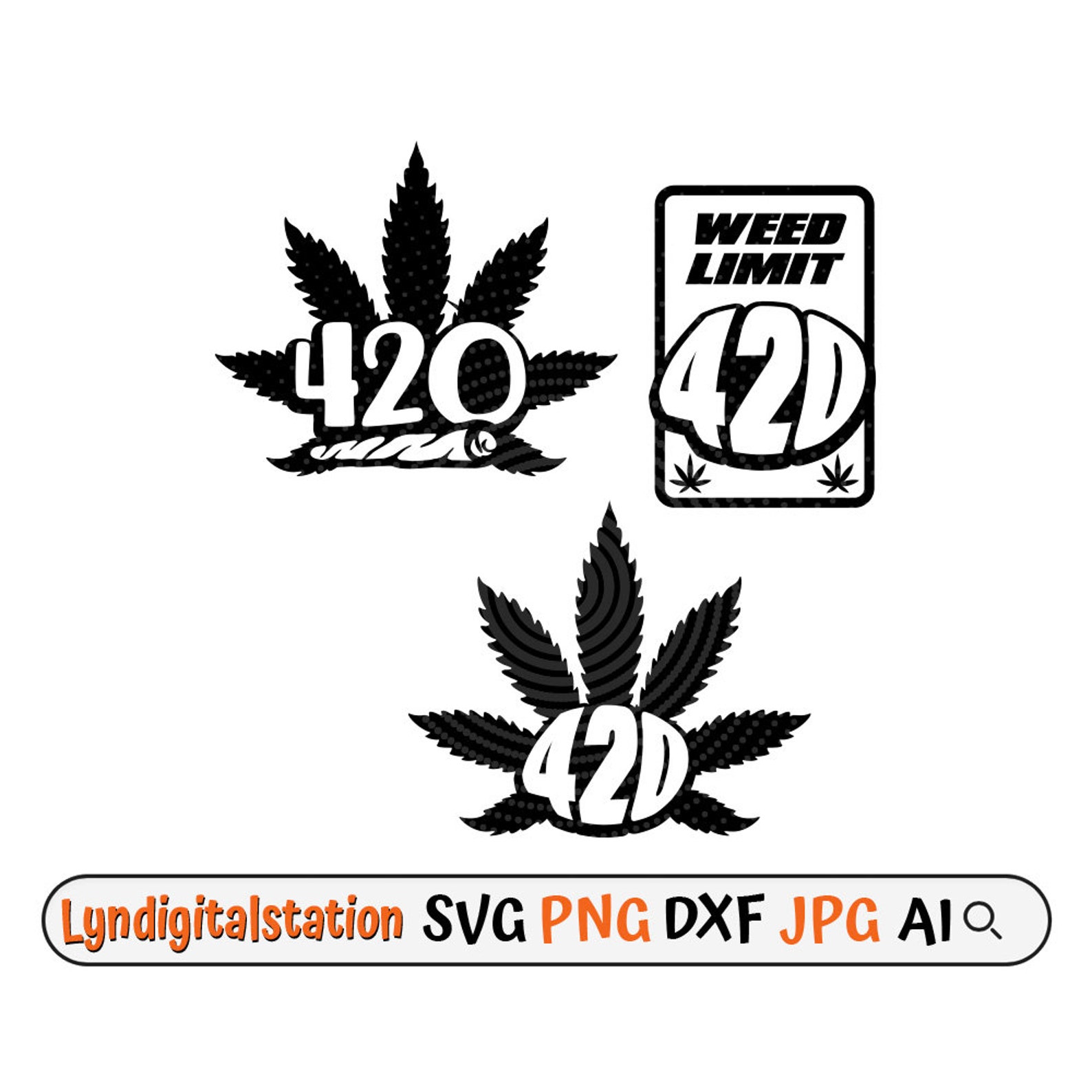 420 Svg Four Twenty Weed Clipart 420 Bundle Cut File Smoking Weed ...