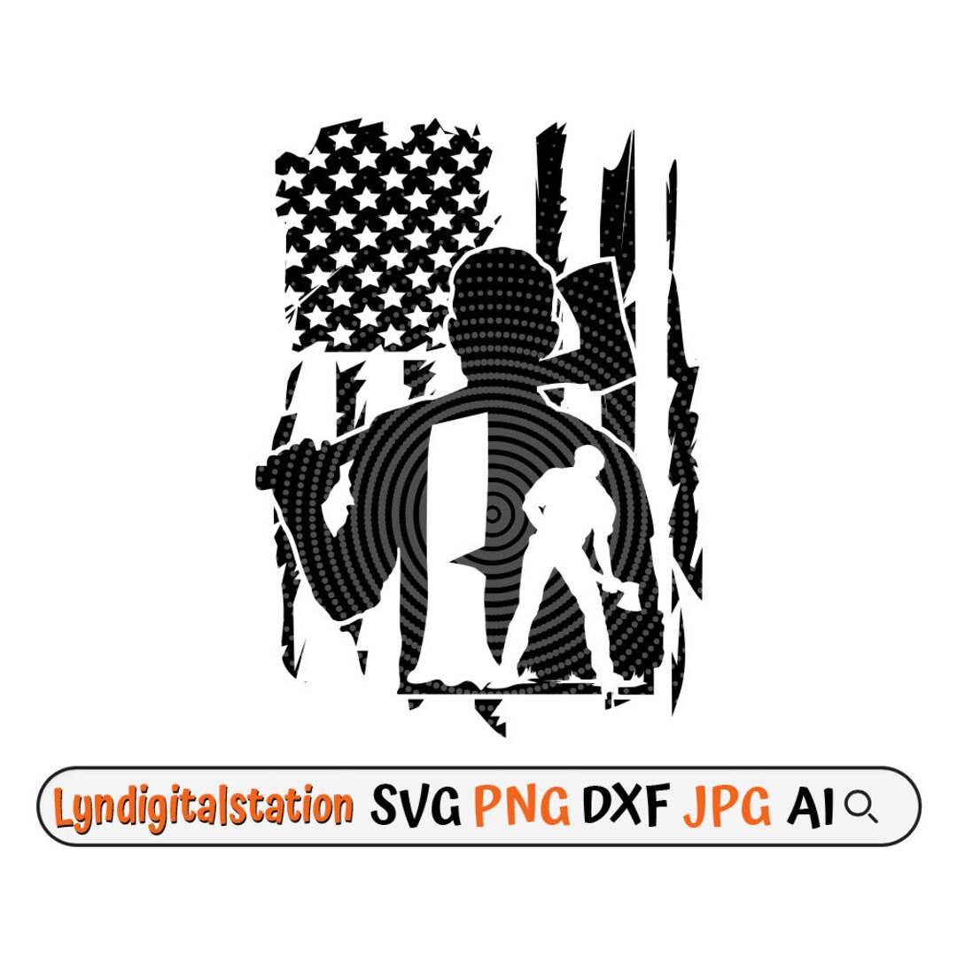 USA Lumberjack Svg | Logger Cutter Clipart | Lumberman Cut File ...