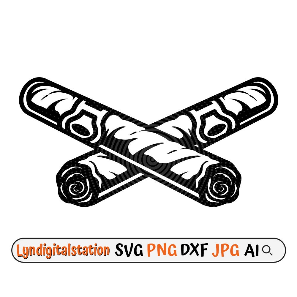 Cigar Svg Tobacco Clipart Cigarette Smoker Cut File - Etsy