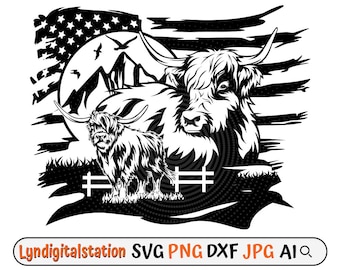 Cow Farm Scene Svg Cow Clipart Farming Shirt Png Farm Life - Etsy