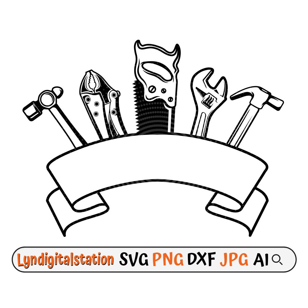 Tool Clipart Black And White