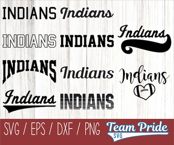 Indians SVG Bundle Digital Download Printable Svg Eps Dxf - Etsy