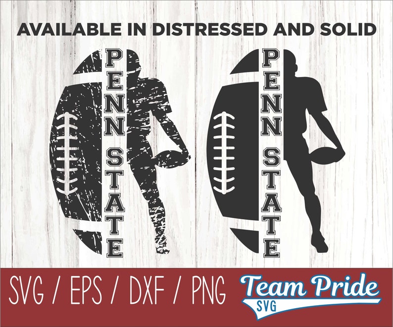 Penn State Football SVG Digital Download Printable - Svg, Eps, Dxf, Png ...
