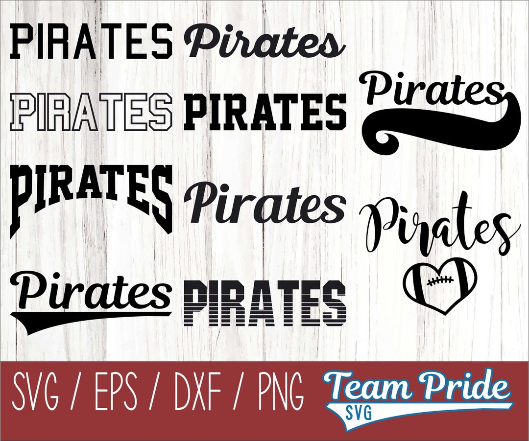 Pirates SVG Bundle Digital Download Printable - Svg, Eps, Dxf, Png File ...