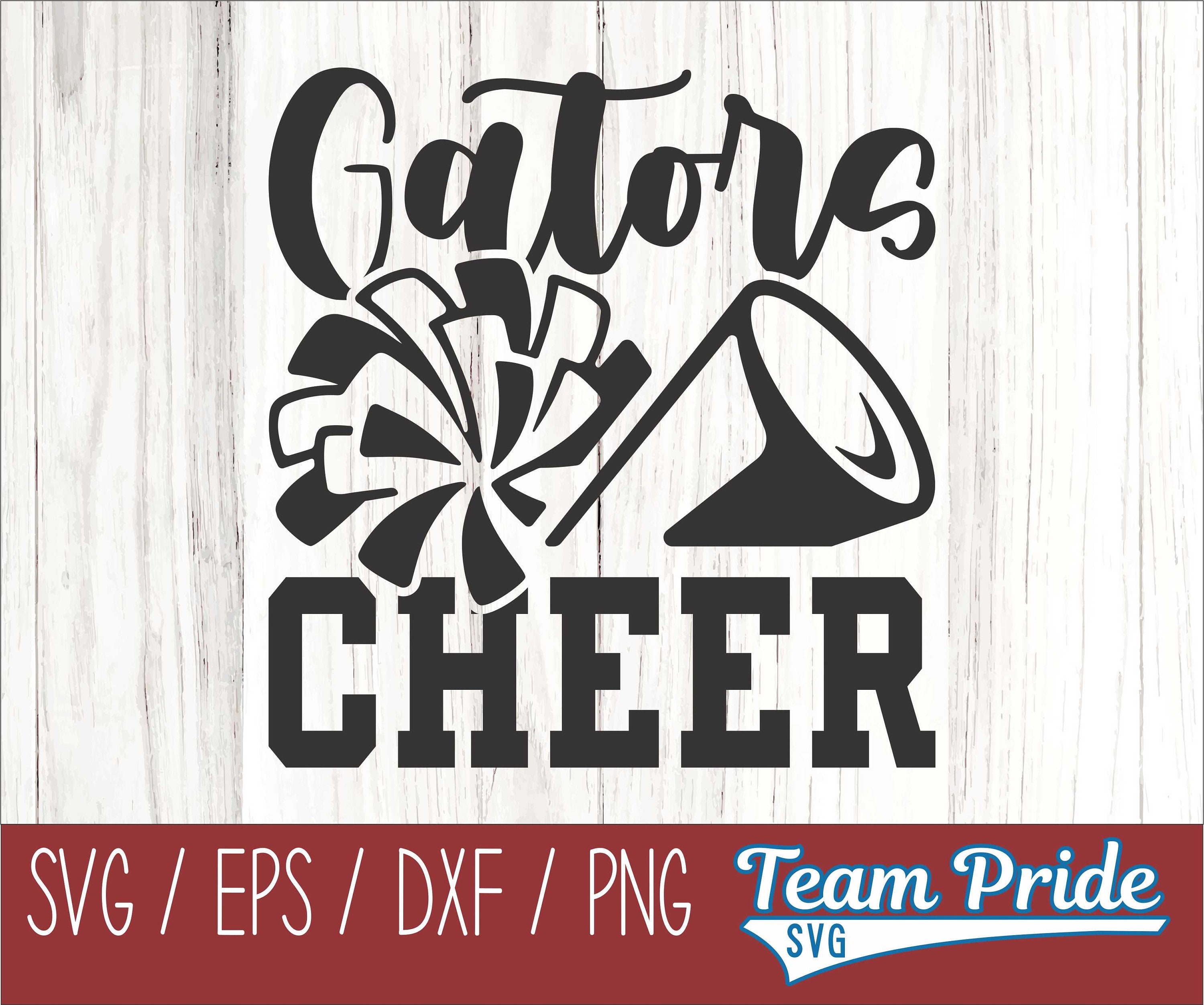 Gators Cheer SVG Digital Download Printable Svg Eps Dxf - Etsy