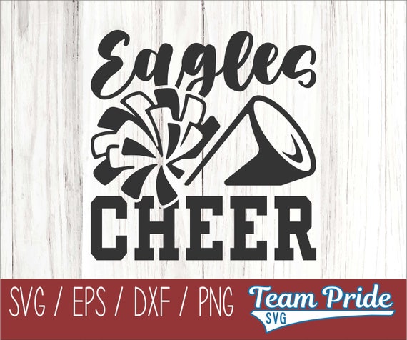 Eagles Cheer SVG Digital Download Printable Svg Eps Dxf - Etsy