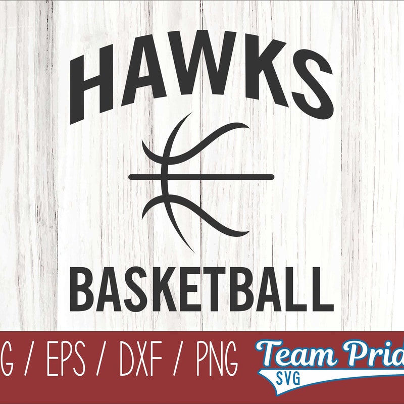 Hawks Basketball Svg - Etsy