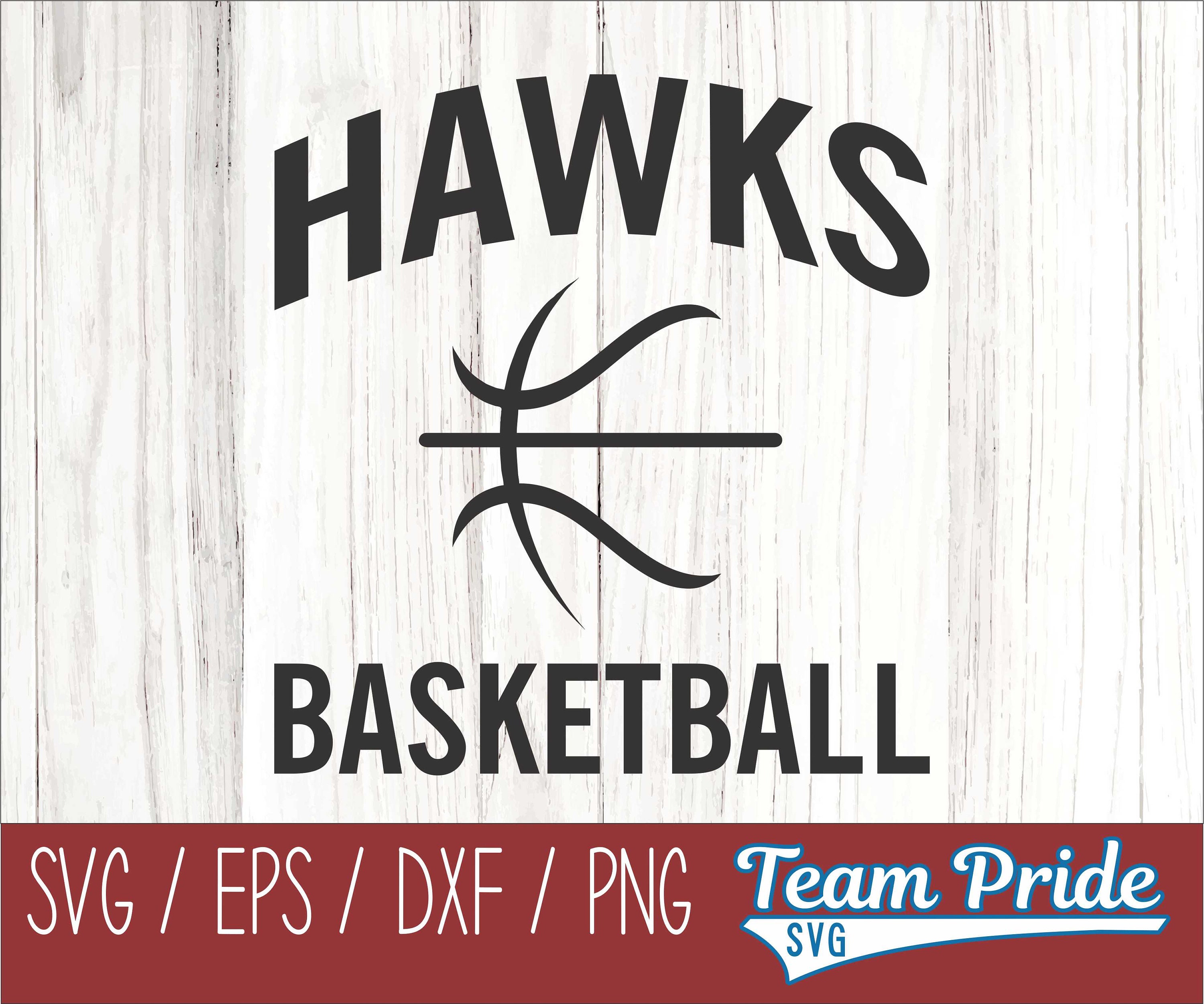 Hawks Basketball SVG Digital Download Printable - Svg, Eps, Dxf, Png ...