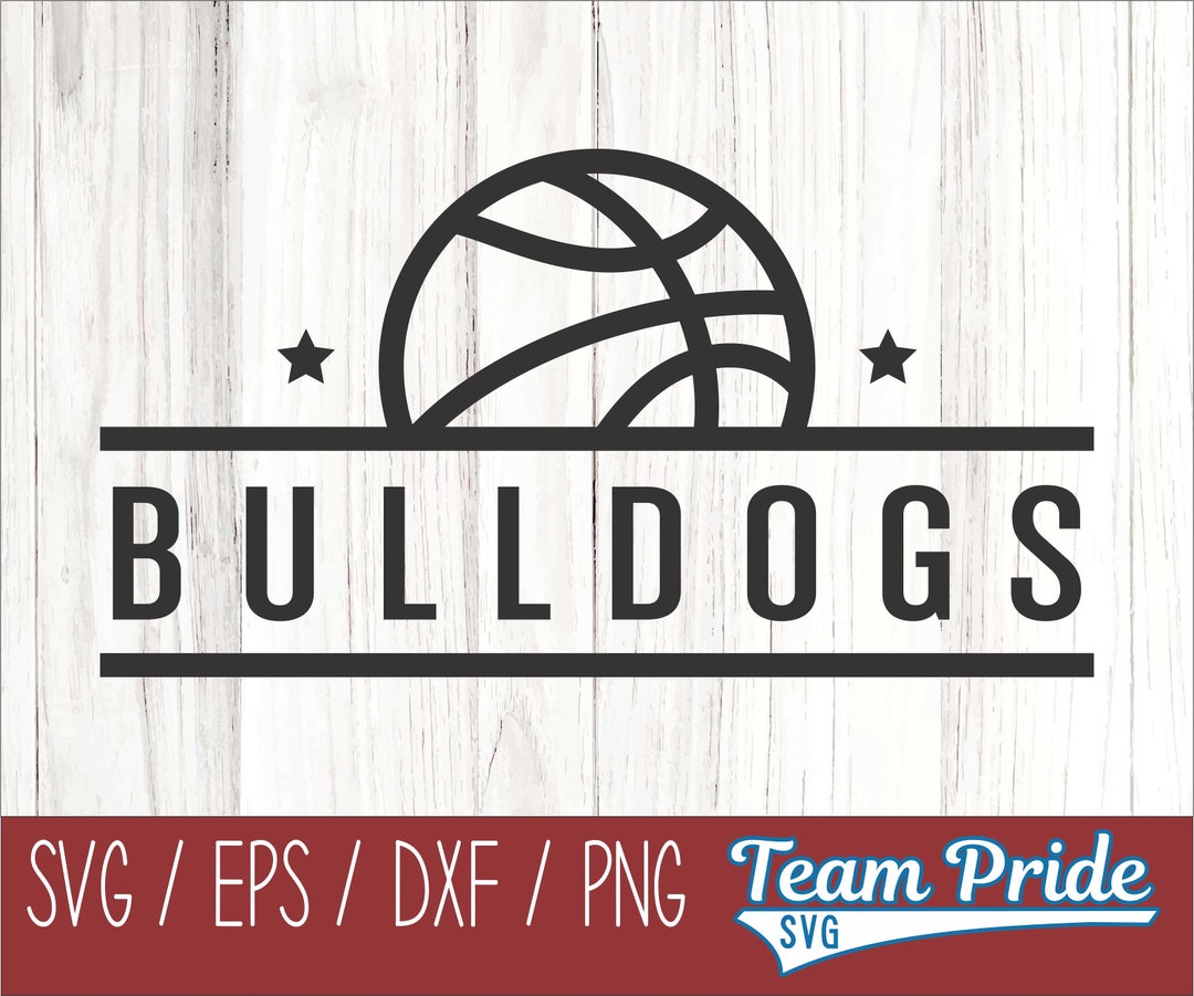 Bulldogs Basketball SVG Digital Download Printable - Svg, Eps, Dxf, Png ...