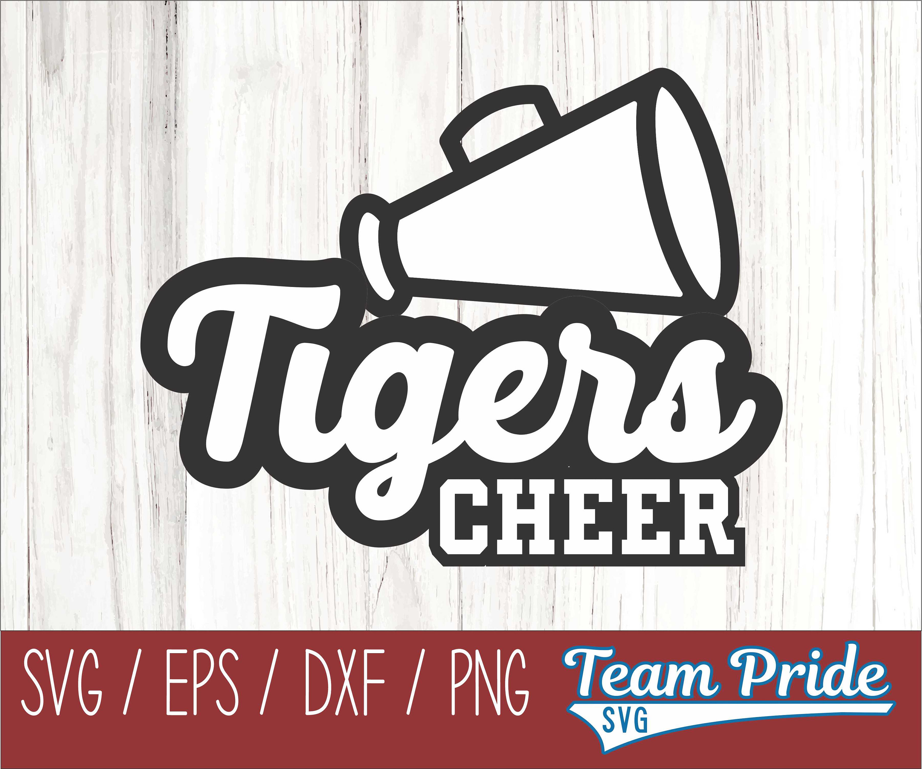 Tigers Cheer SVG Printable Digital Download PNG EPS Dxf Do It - Etsy