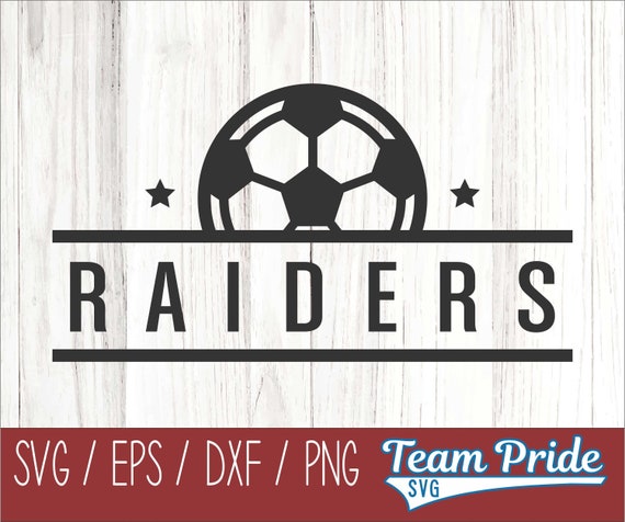 Raiders Soccer SVG Digital Download Printable Svg Eps Dxf - Etsy