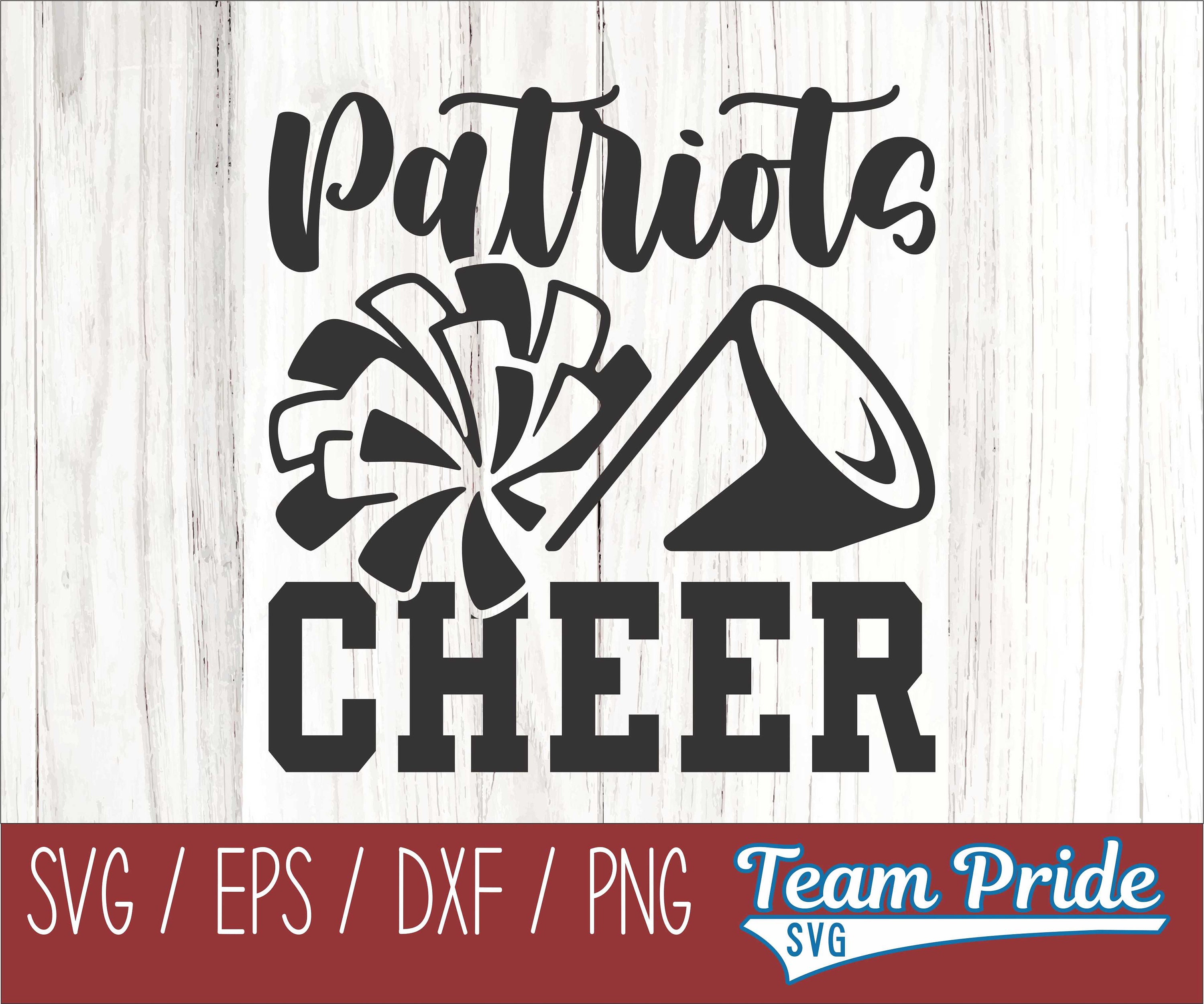 Patriots Cheer SVG Digital Download Printable Svg Eps Dxf - Etsy