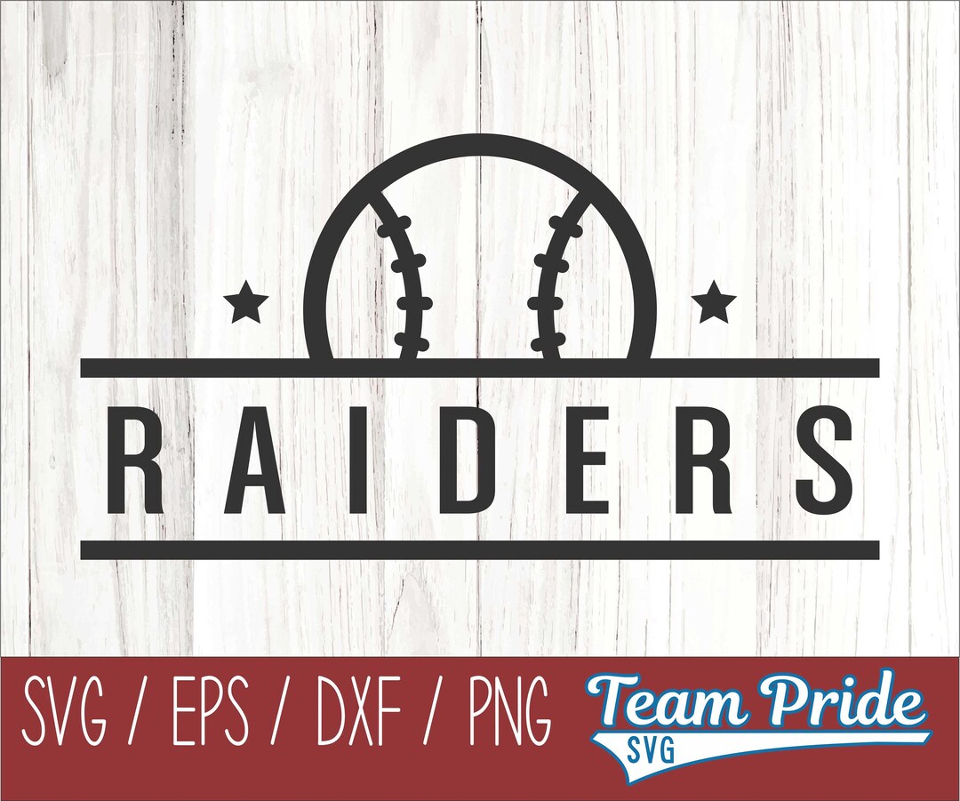 Raiders Baseball SVG Digital Download Printable - Svg, Eps, Dxf, Png ...