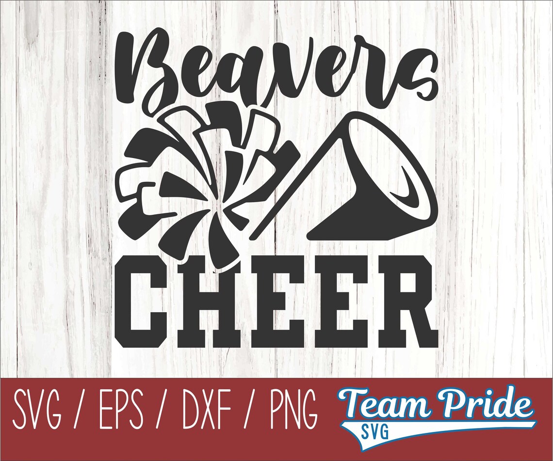 Beavers Cheer SVG Digital Download Printable Svg Eps Dxf - Etsy