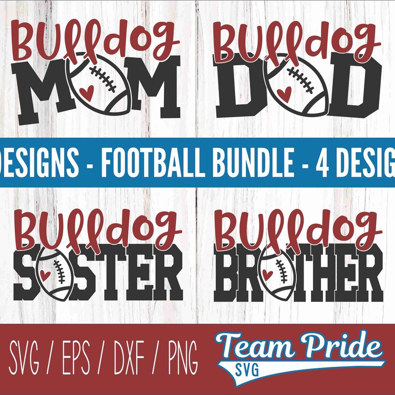 Bulldogs Football - Etsy