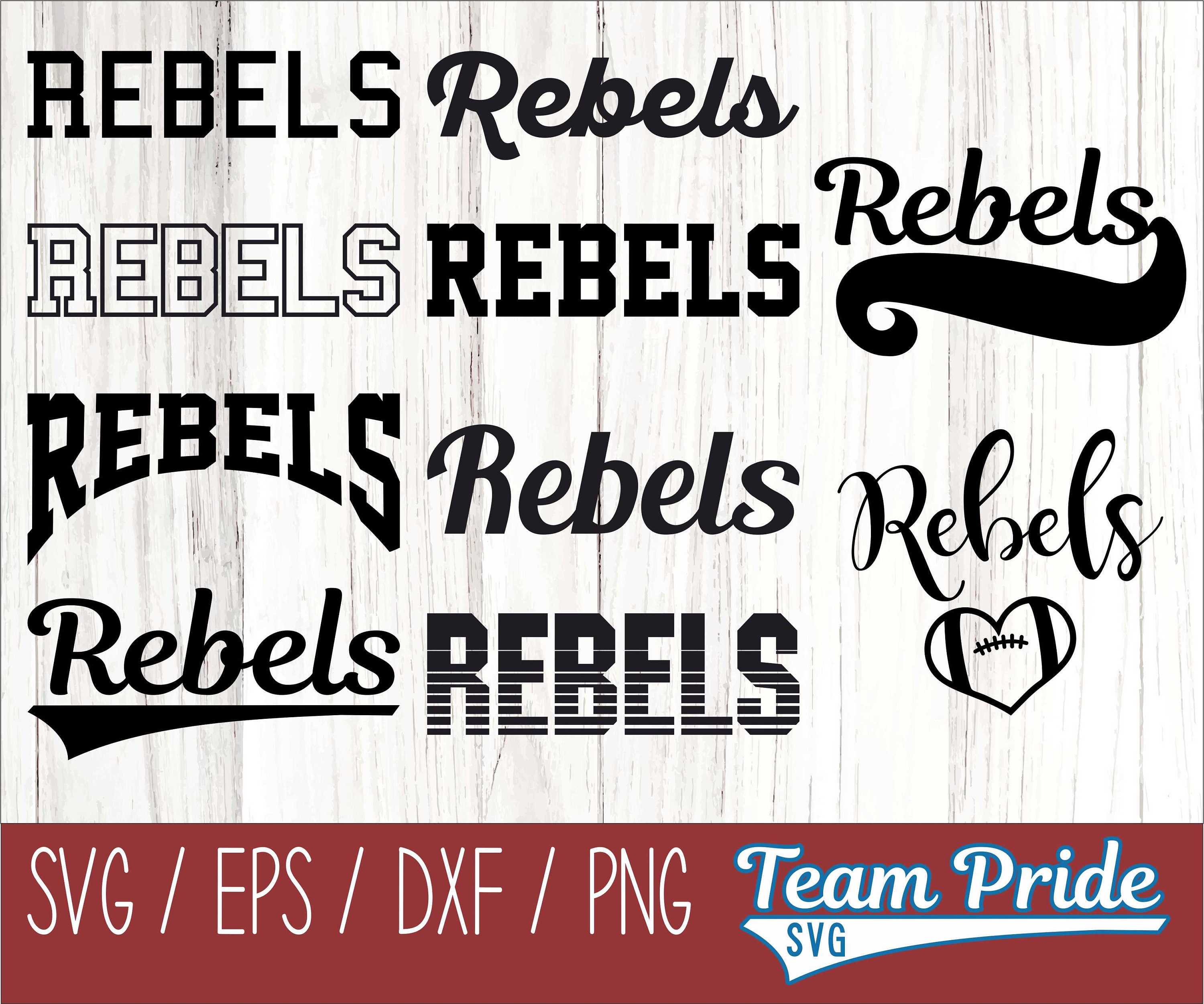 Rebels SVG Bundle Digital Download Printable - Svg, Eps, Dxf, Png File ...