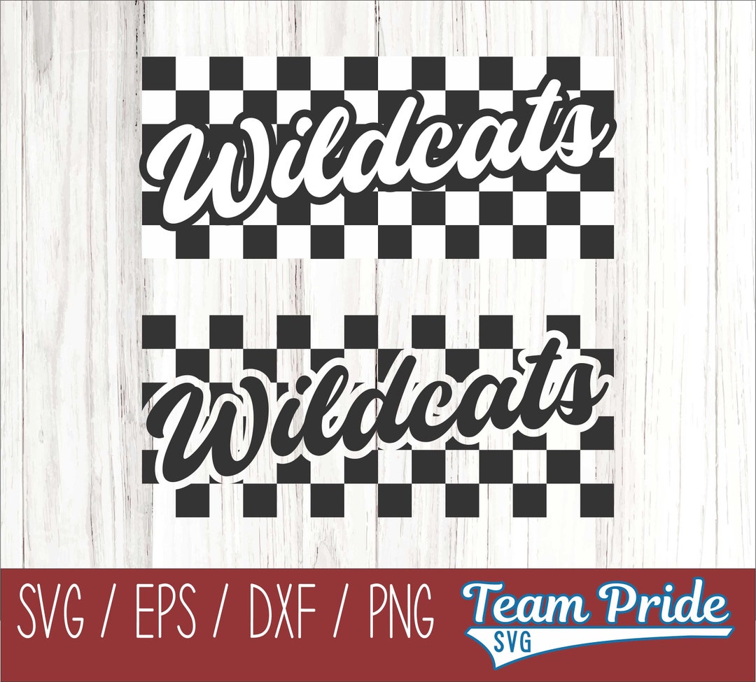 Wildcats Retro Team Design SVG Digital Download Printable - Svg, Eps ...