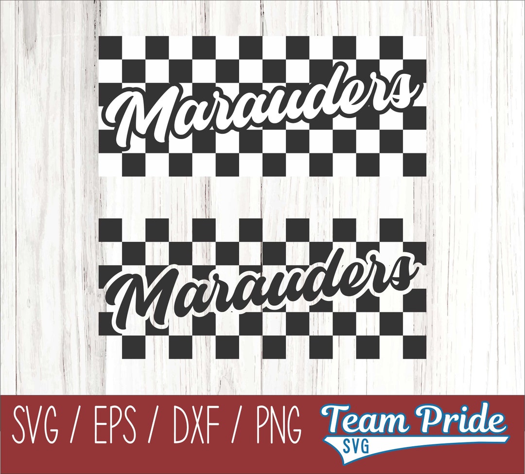 Marauders Retro Team Design SVG Digital Download Printable - Svg, Eps ...