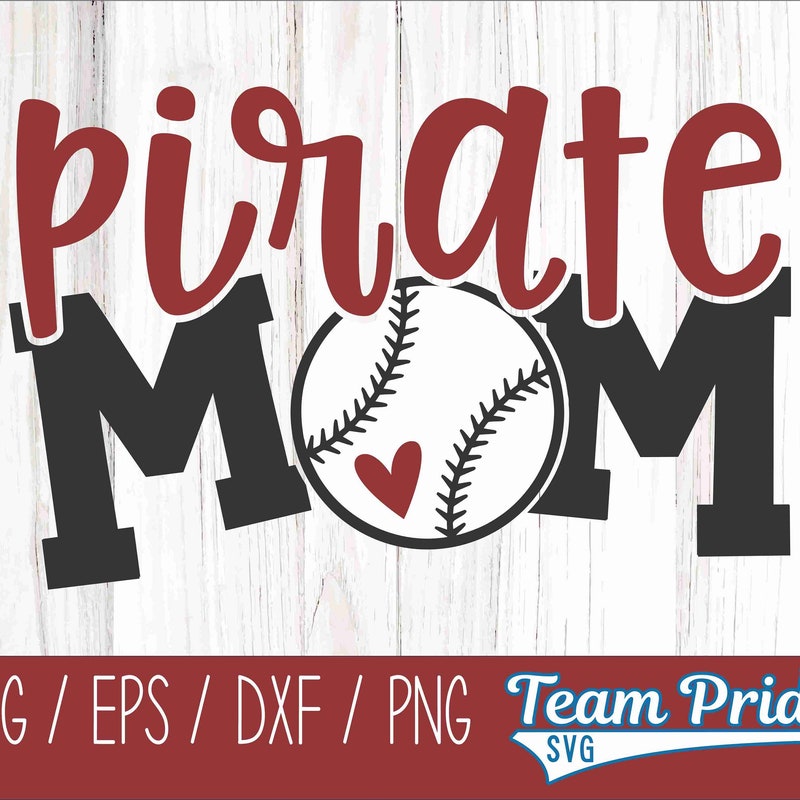 Pirate Baseball Sublimation - Etsy
