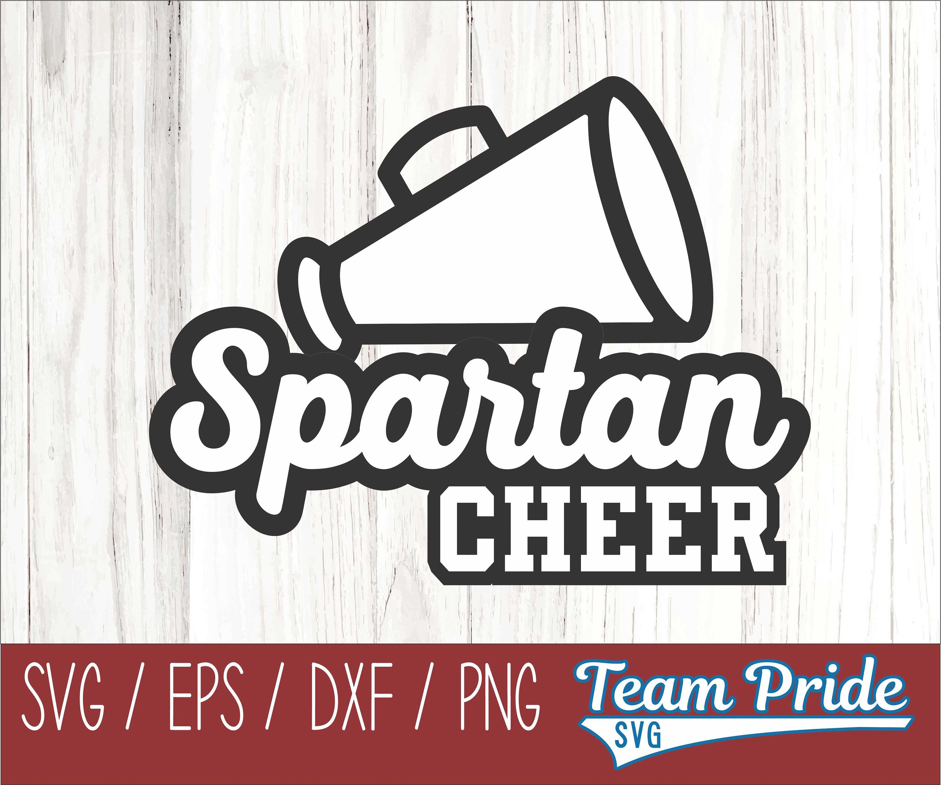Spartan Cheer SVG Printable Digital Download PNG EPS Dxf Do It - Etsy