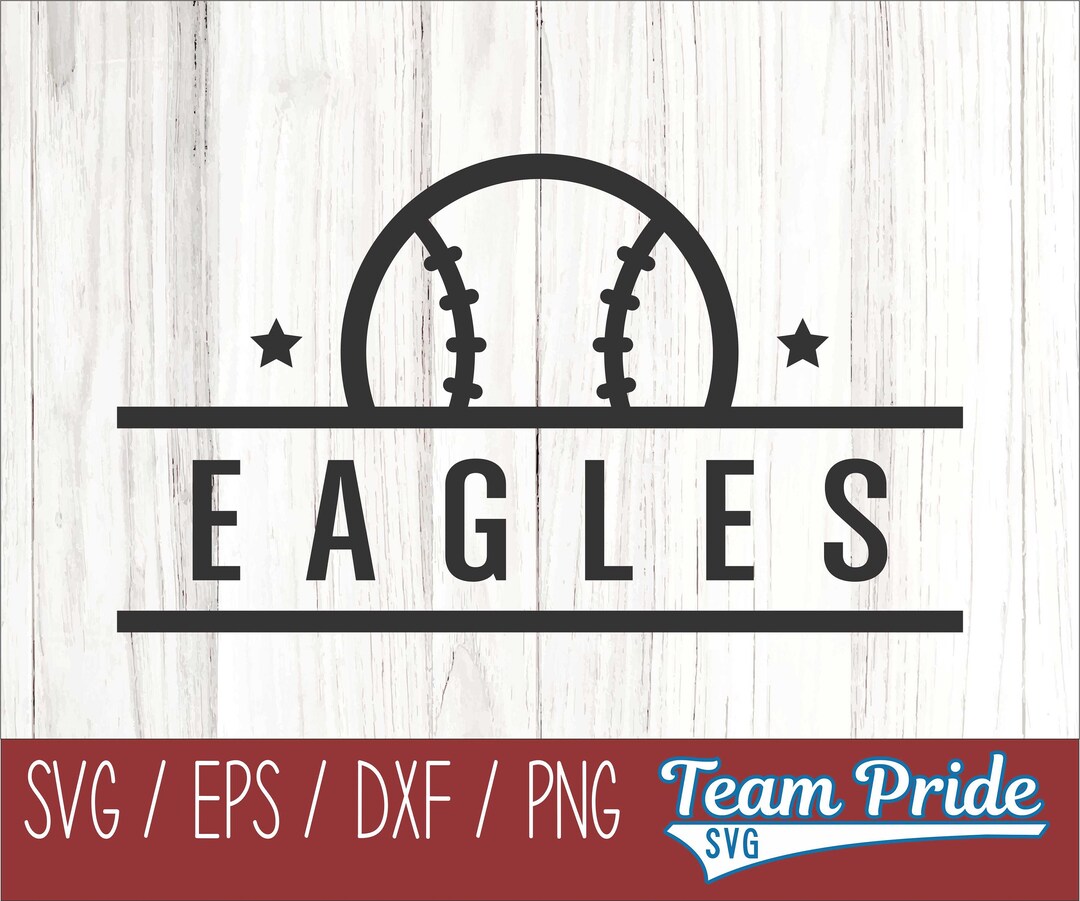 Eagles Baseball SVG Digital Download Printable - Svg, Eps, Dxf, Png ...