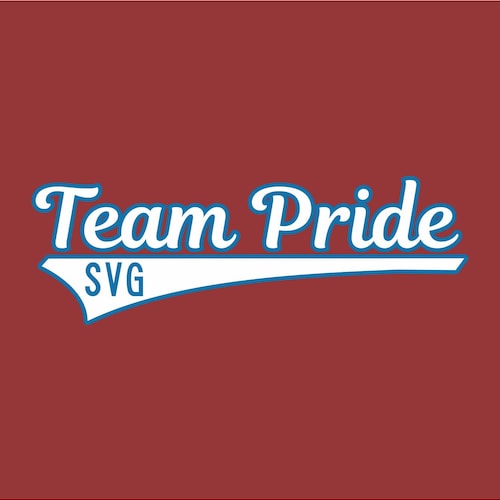 TeamPrideSVG - Etsy
