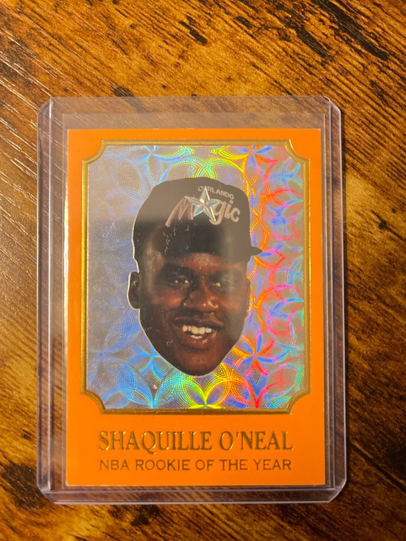 Shaquille Oneal NBA Rookie of the Year 1993 Superstars - Etsy