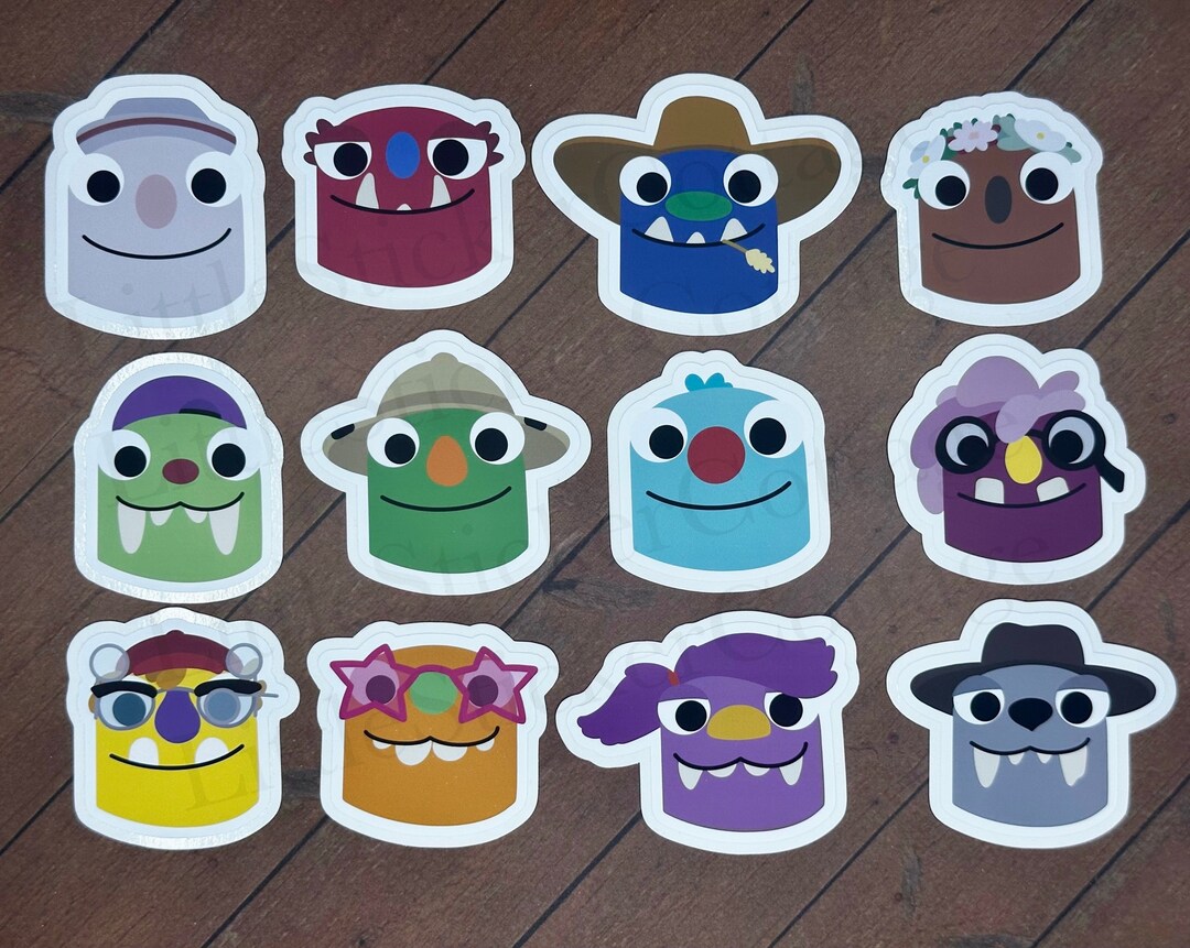 Snax Die Cut Stickers 00 Laptop Sticker, Crafting, Journal Sticker - Etsy