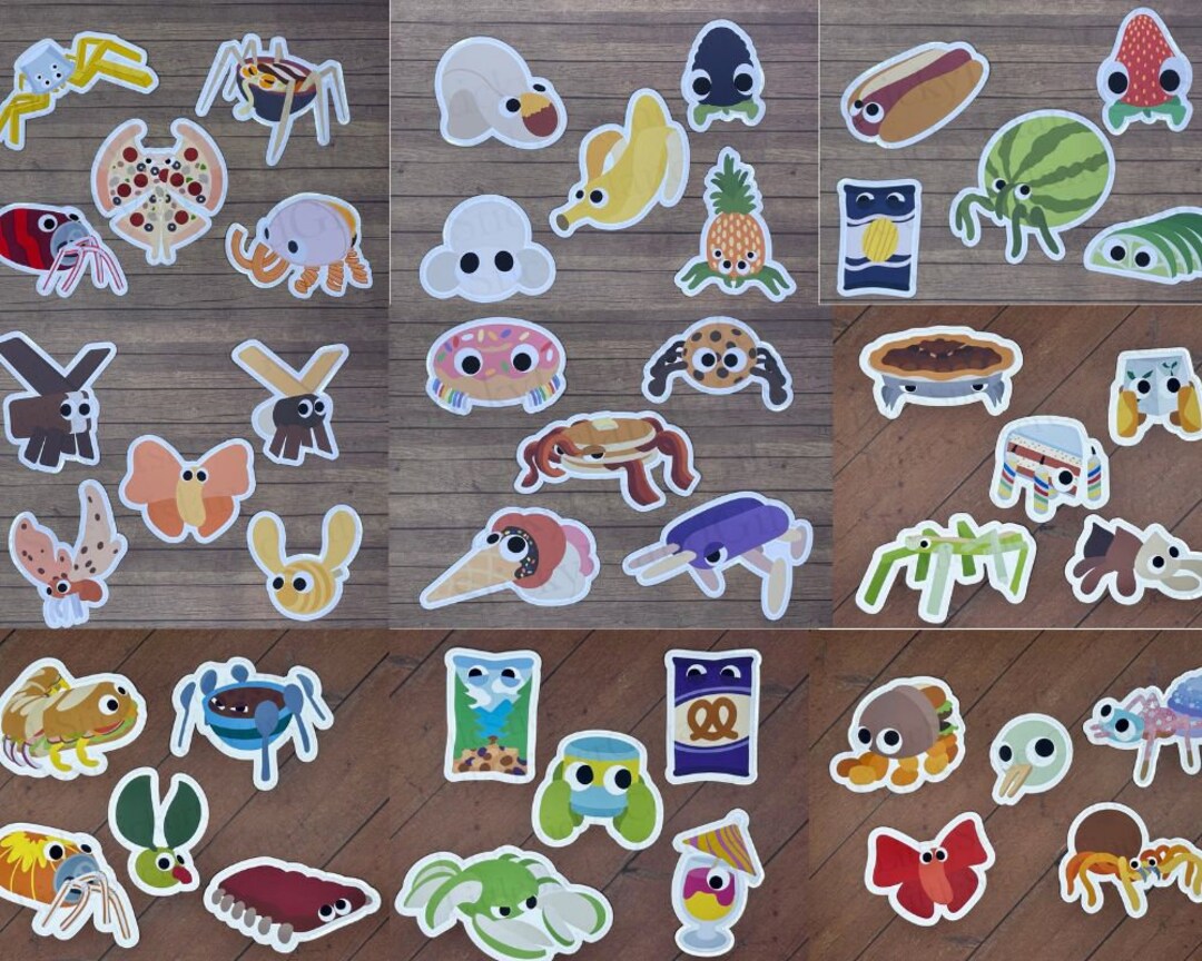 The Snax Pack 14 Pack Bugsnax Bundle - Etsy