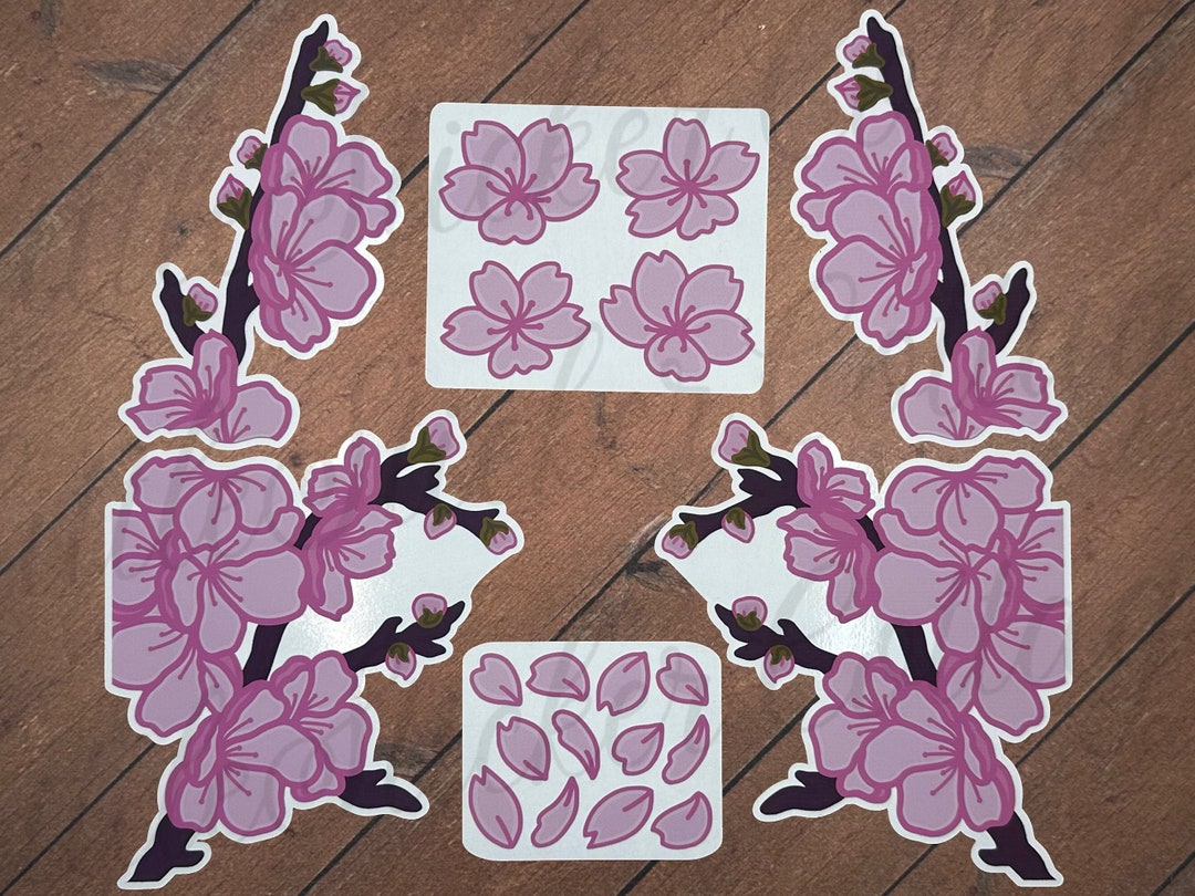 Sakura PC Sticker Kit PC, Laptop, Decorative Stickers - Etsy