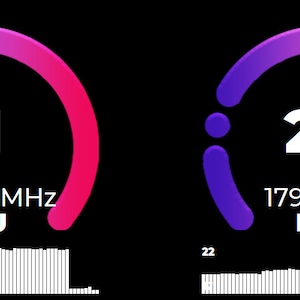 AIDA64 Midnight Wave Sensor Panel - Etsy