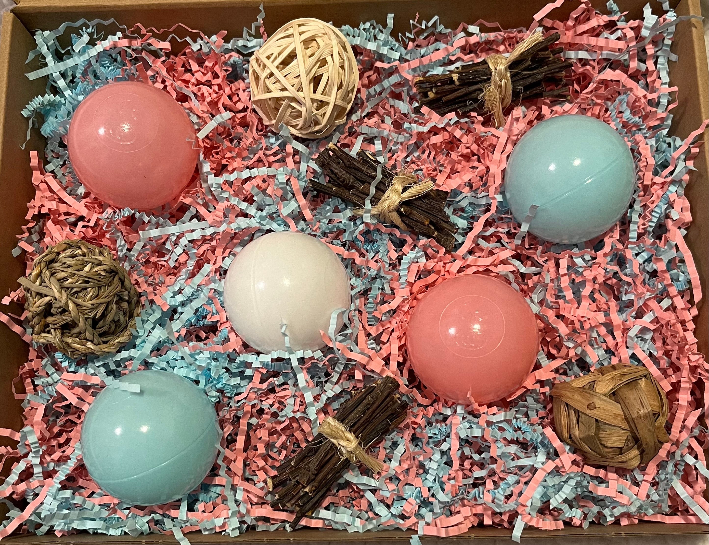 Dig Box/enrichment Box for Bunny Rabbits Cotton Candy Themed Busy Box ...