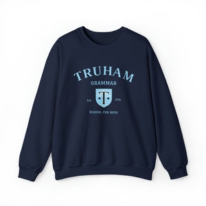 TRUHAM GRAMMAR SCHOOL Sweatshirt, Heartstopper Inspired Shirt ...