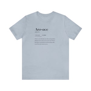 AROACE SHIRT, Aroace Definition Tshirt, Funny Ace Pride Shirt ...
