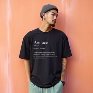 AROACE SHIRT, Aroace Definition Tshirt, Funny Ace Pride Shirt ...