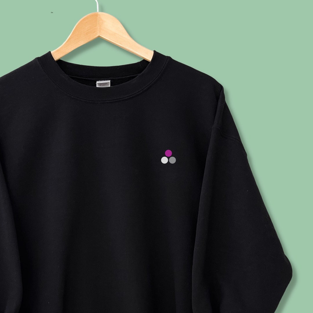 SUBTLE ASEXUAL SWEATSHIRT, Ace Pride Shirt, Subtle Pride Merch, Asexual ...