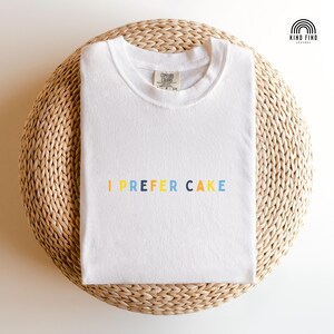 AROACE SHIRT, I Prefer Cake Tshirt, Aromantic Asexual Pride Shirt ...