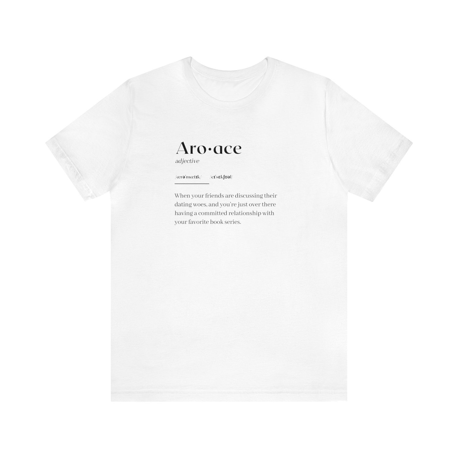 AROACE SHIRT, Aroace Definition Tshirt, Funny Ace Pride Shirt ...
