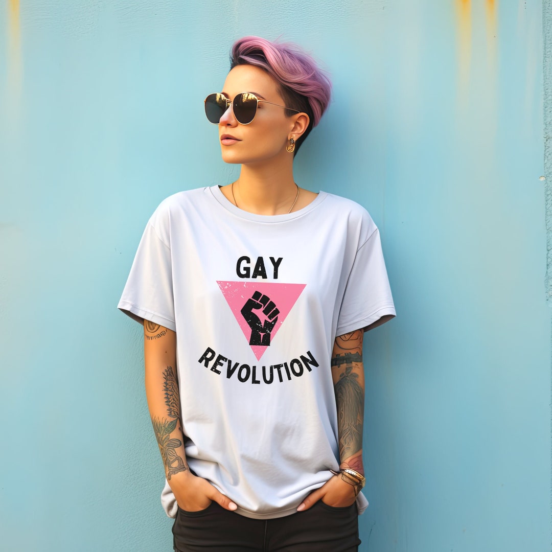 GAY LIBERATION SHIRT, Queer Shirt, Gay Revolution Tshirt, Vintage Pride ...