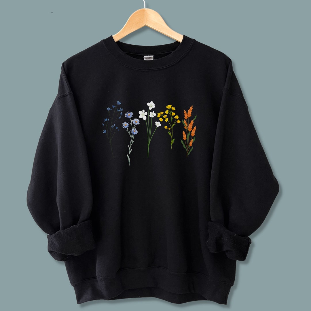 AROACE SWEATSHIRT, Subtle Aroace Shirt, Wildflower Sweatshirt ...