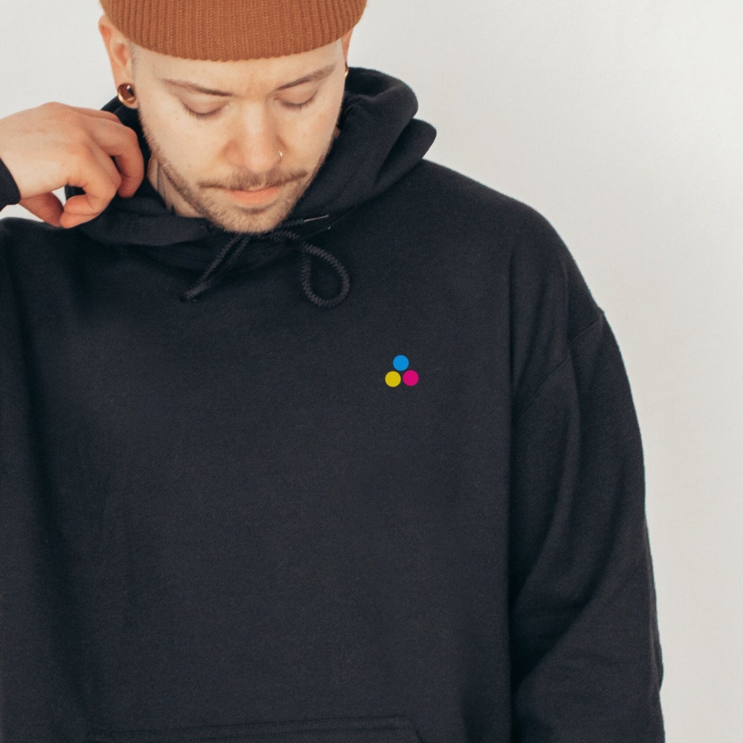 PANSEXUAL HOODIE, Pan Hoodie, Subtle Pansexual Shirt, Lgbtq Hoodie ...