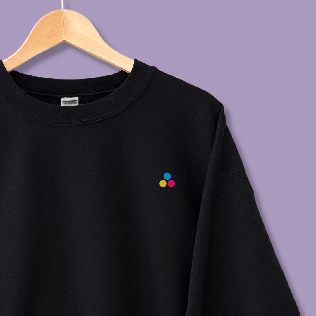 PANSEXUAL PRIDE SHIRT Subtle Pan Sweatshirt Pansexual Flag - Etsy