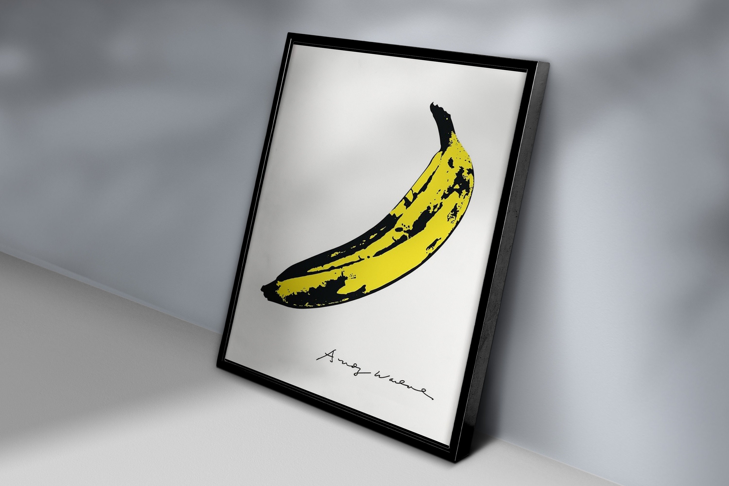 Andy Warhol Pop Art Banana