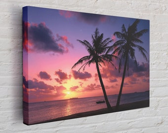Aesthetic Sunset Art - Etsy