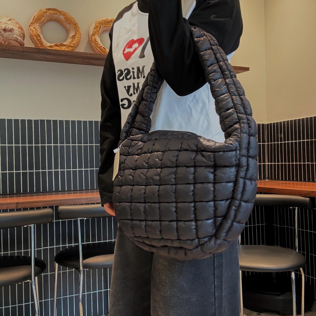 Quilted Puffer Tote Bags for Women, Lightweight Quilted Padding ...